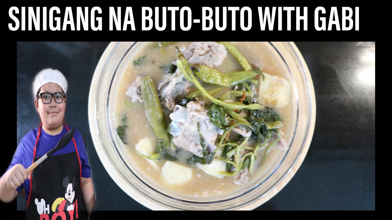 Sinigang na Buto-Buto With Gabi by Little Chef MJ | Filipino Foods ...