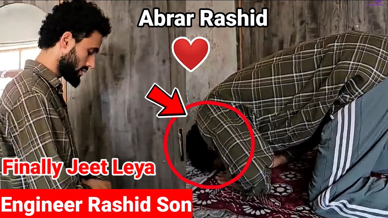 Abrar Rashid Ka Video Viral Ho Gaya Dakho Engineer Rashid K Jeet K Baad ...