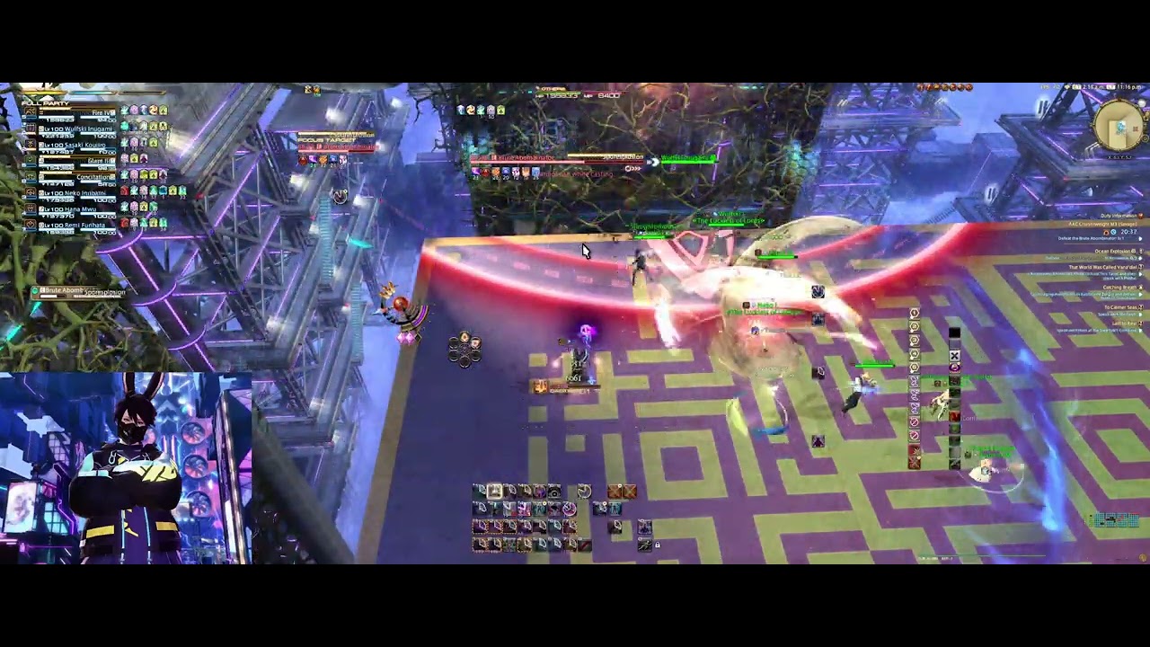 FFXIV AAC Cruiserweight M3 (Savage) [M7S] BLM POV - YouTube