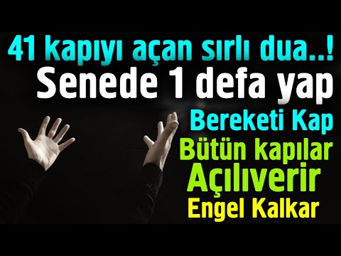41 Kilitli Kapıyı Açan 300 Ya Latif 41 Salavat-ı Fatih Bereketi.! Senede 1 kere yap engeller kalkar