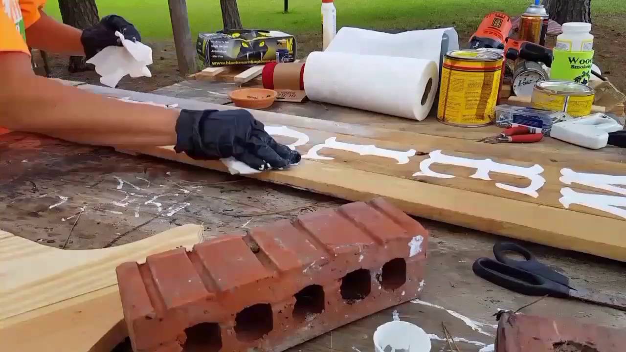 Tails End Florals 5 ft Front Porch Welcome Sign - YouTube