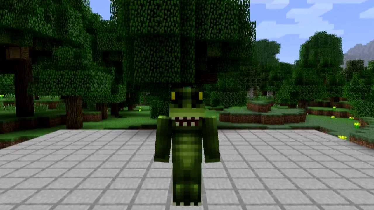 Godzilla Minecraft Skin Spotlight - YouTube