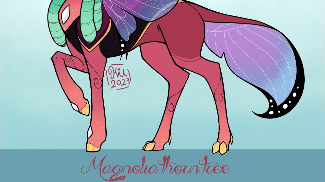 |MLP speedpaint| next gen: magnolia thorn tree - YouTube