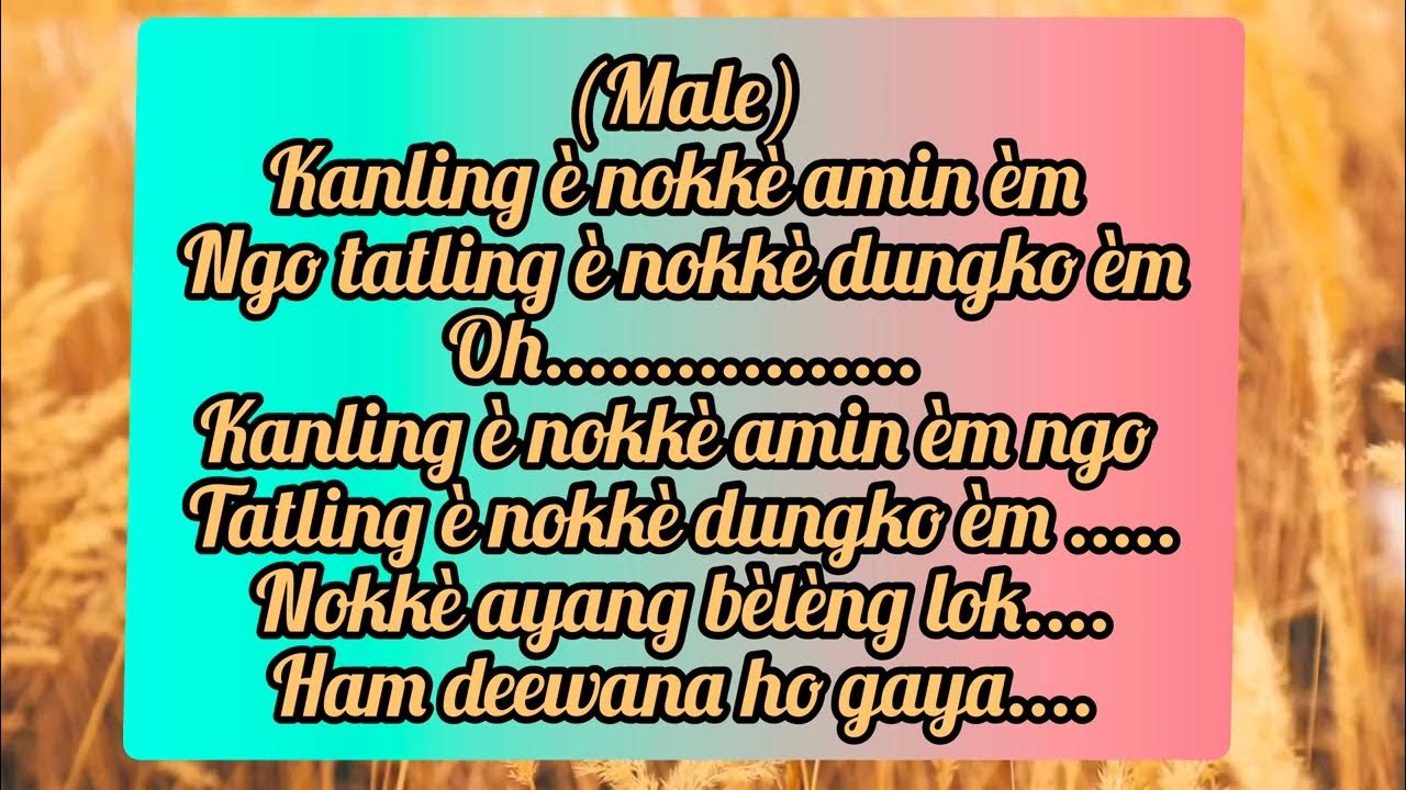 bindas pé turbo yé||kalom paron||adi song with vídeo lyrics - YouTube