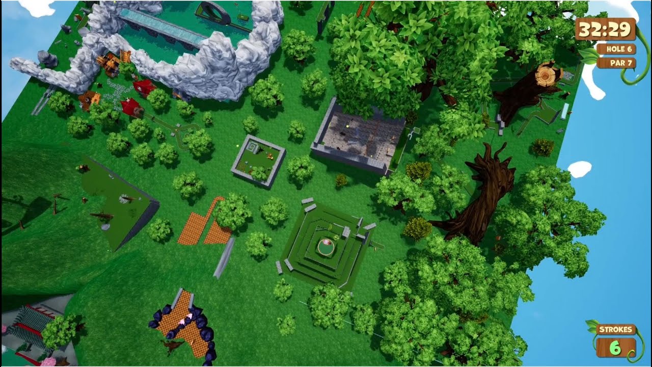 Golf It! Flamingo's First Map - YouTube
