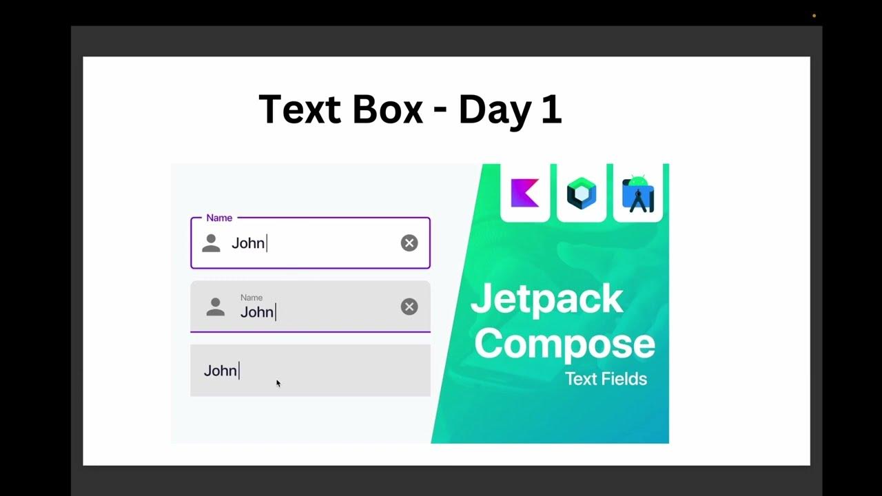 Textfield in Jetpack Compose Android | EditText in Jetpack Compose Android Tutorial Hindi #2 ...
