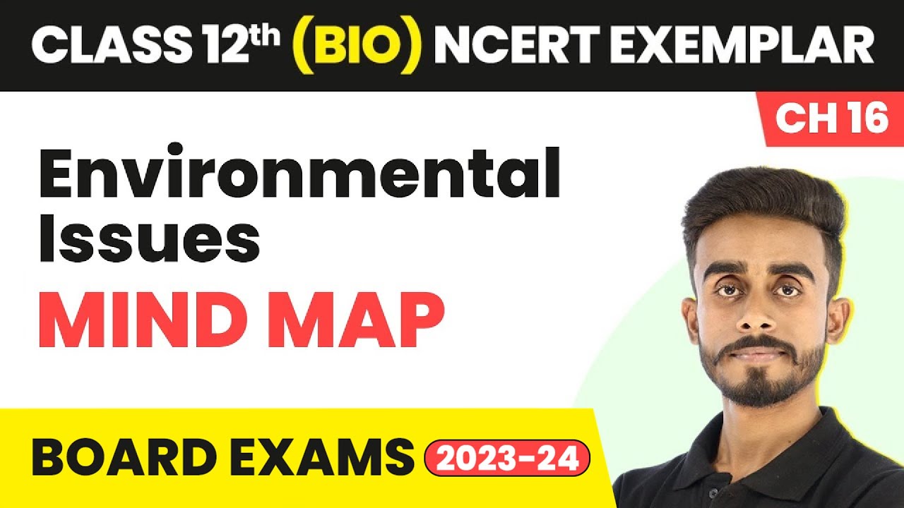 Environmental Issues - Mind Map | Class 12 Biology NCERT Exemplar ...