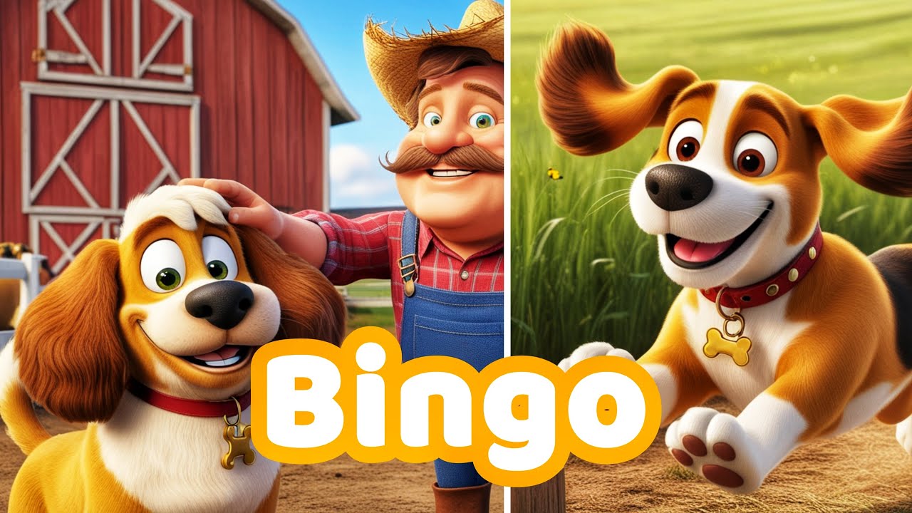 There was a farmer had a dog// song for babies and toddlers// Nursery ...