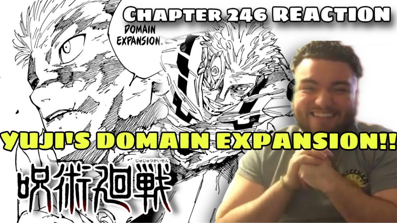 YUJIS DOMAIN EXPANSION! | JUJUTSU KAISEN CHAPTER 264 REACTION - YouTube