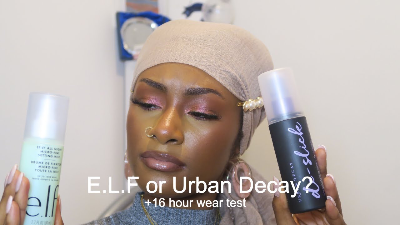 Elf Makeup Setting Spray Vs Urban Decay | Saubhaya Makeup