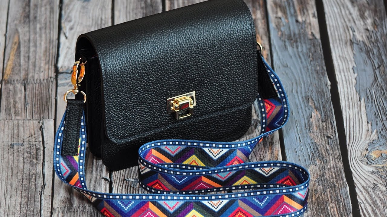 Making a Leather Accordion Bag / With Space - YouTube