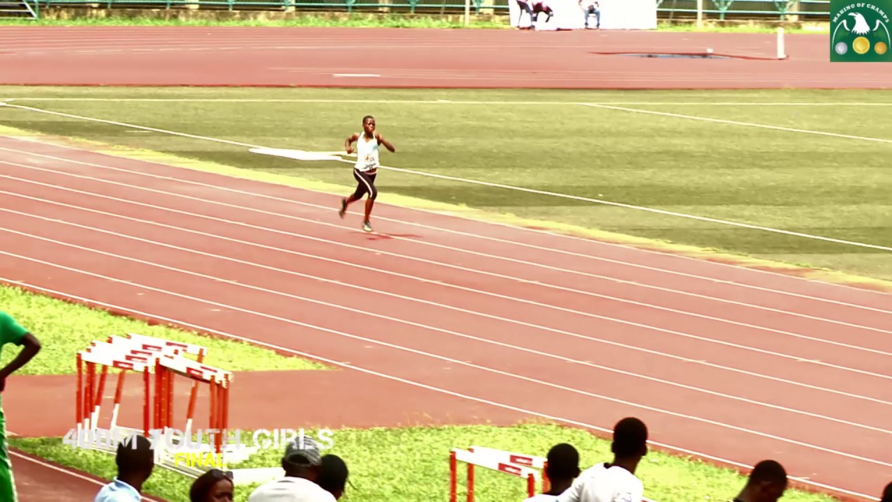 Top Sprinter 2016 400m Youth Girls Final - YouTube