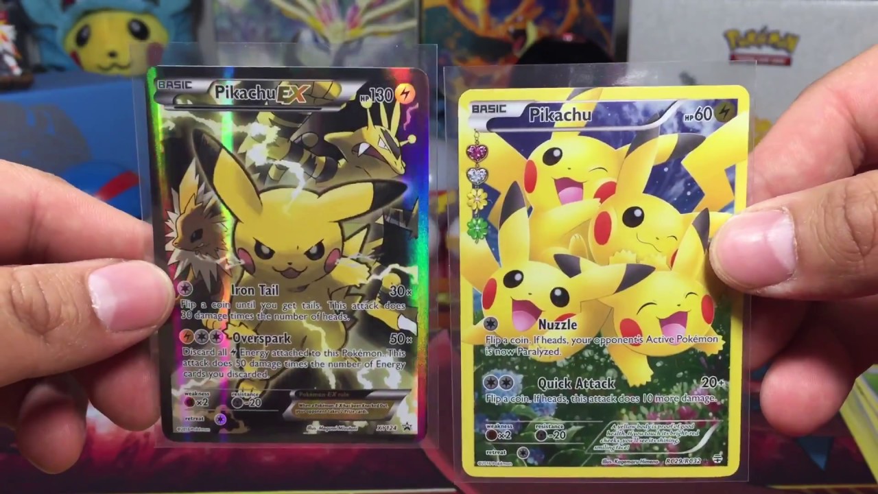 Pikachu EX Box Opening - Pokemon TCG - 4 Generations Booster Packs ...