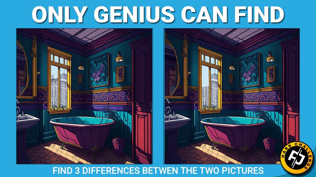 SPOT THE DIFFERENCE GAME | Find The Difference Challenge 22 - YouTube