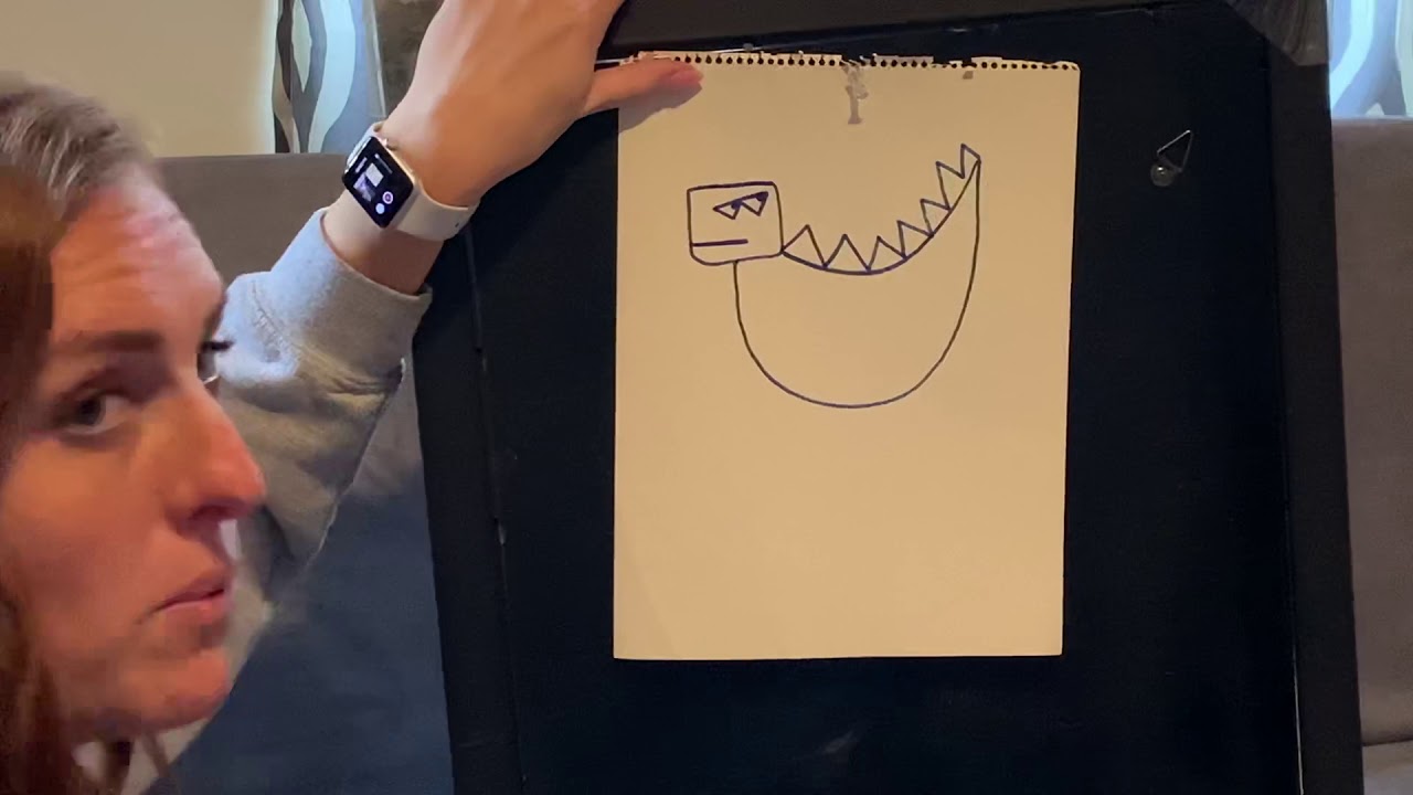 Directed Draw Dinosaur - YouTube