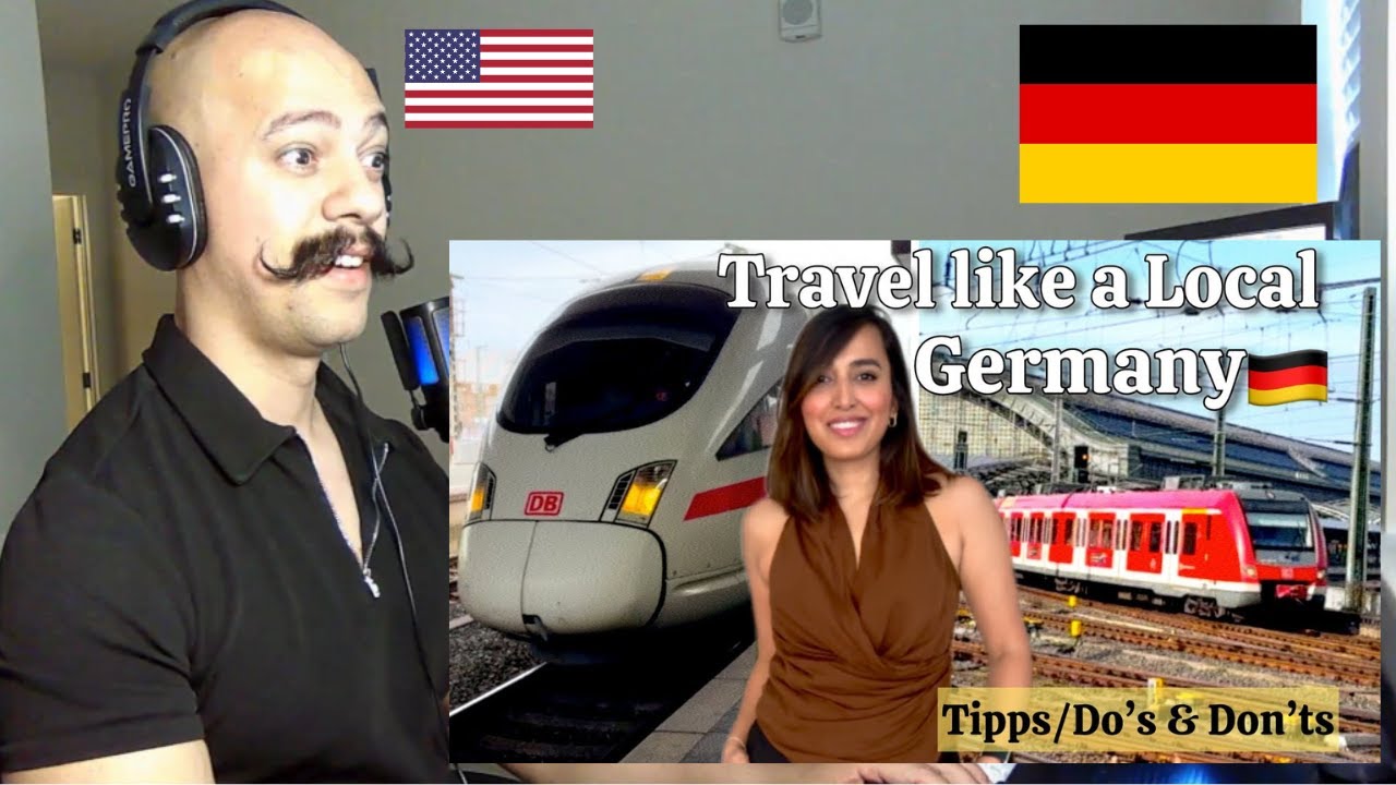 American react to Public Transport in Germany EXPLAINED 🇩🇪 | Things to ...