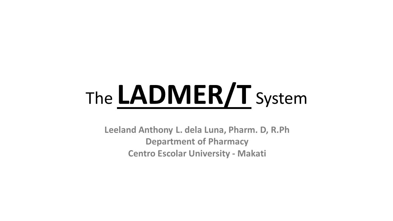 LADMERT System - YouTube
