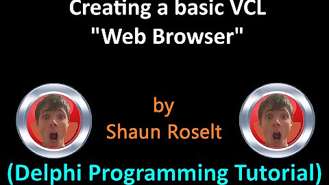 Delphi Programming Tutorials (VCL) - For Absolute Beginners (by Shaun Roselt) - YouTube