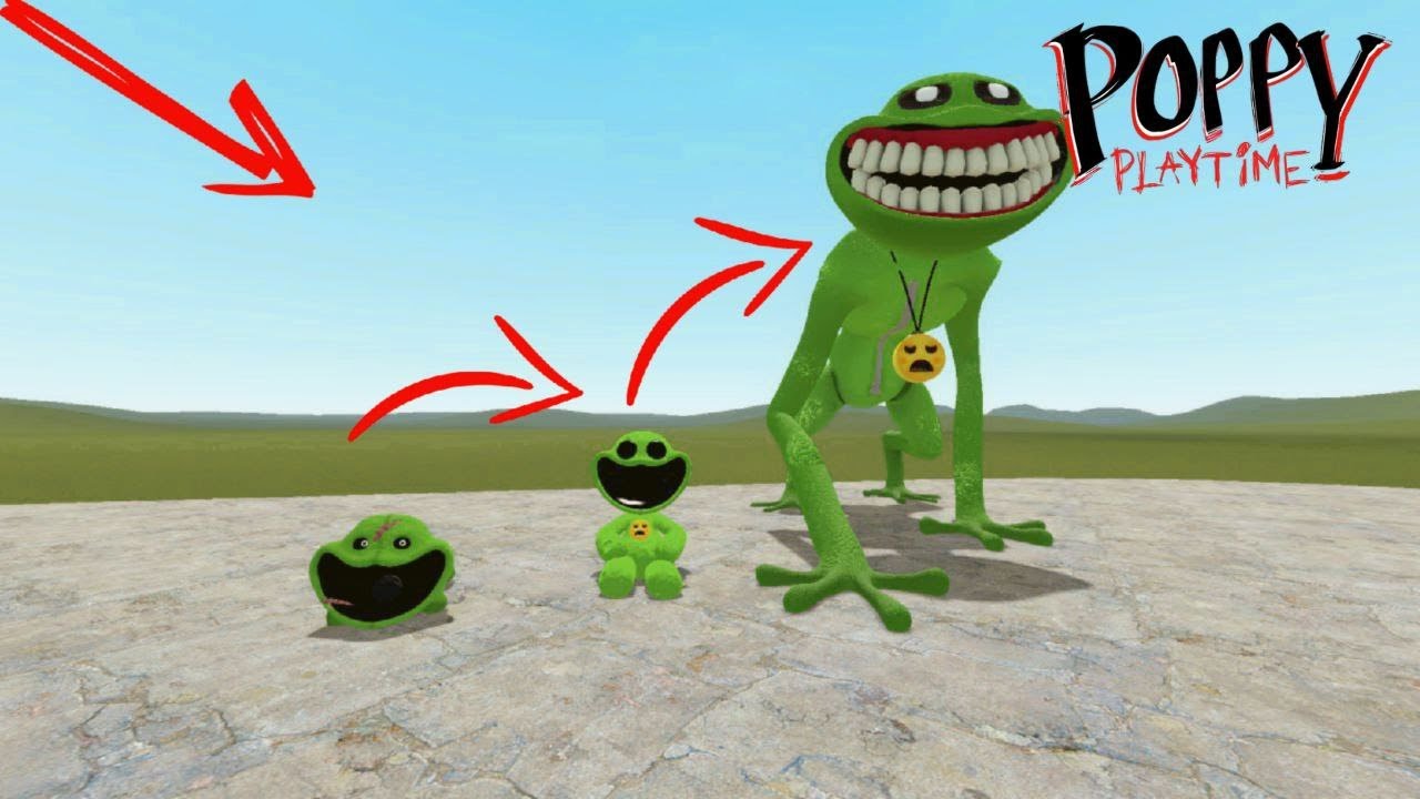 A NEW SMILING CREATURE CALLED FROG IS EVOLVING IN GARRY'S MOD!!! - YouTube