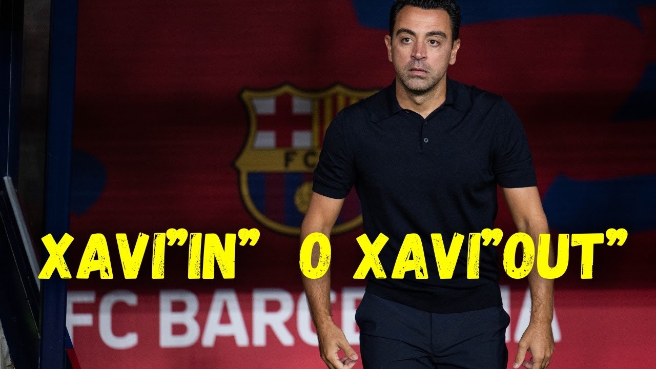 Tocando el tema Xavi. Yo sigo teniendo confianza y me quedaría con Xavi al menos por ahora ...