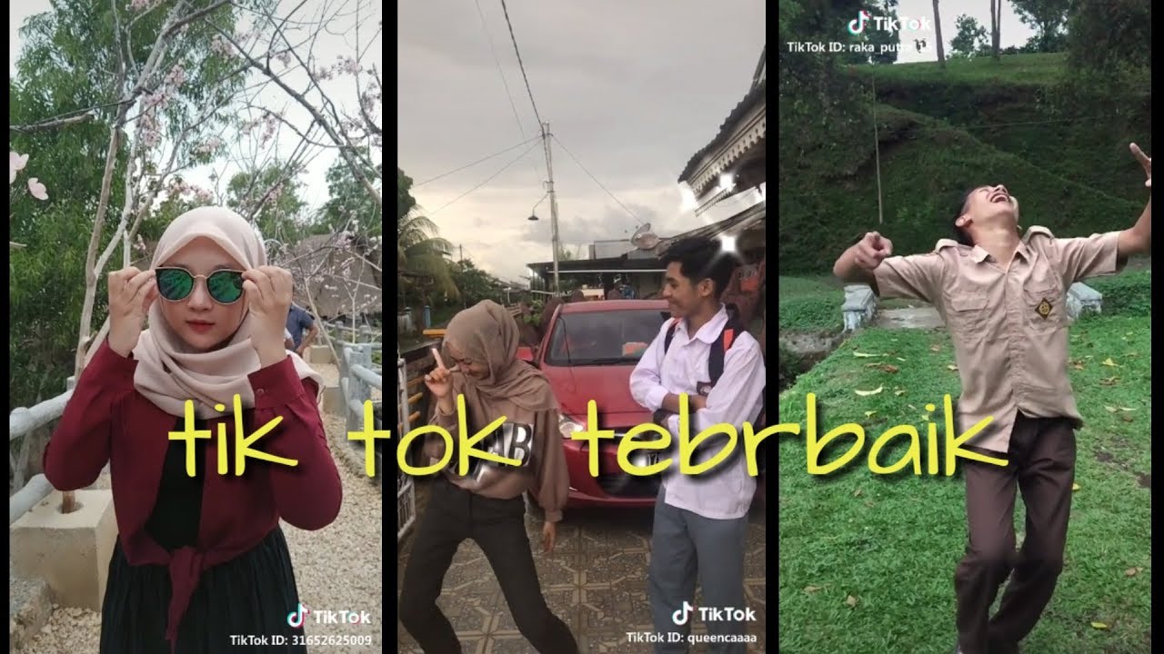 Bikin baper....Tik Tok slowmo cewek cantik - YouTube