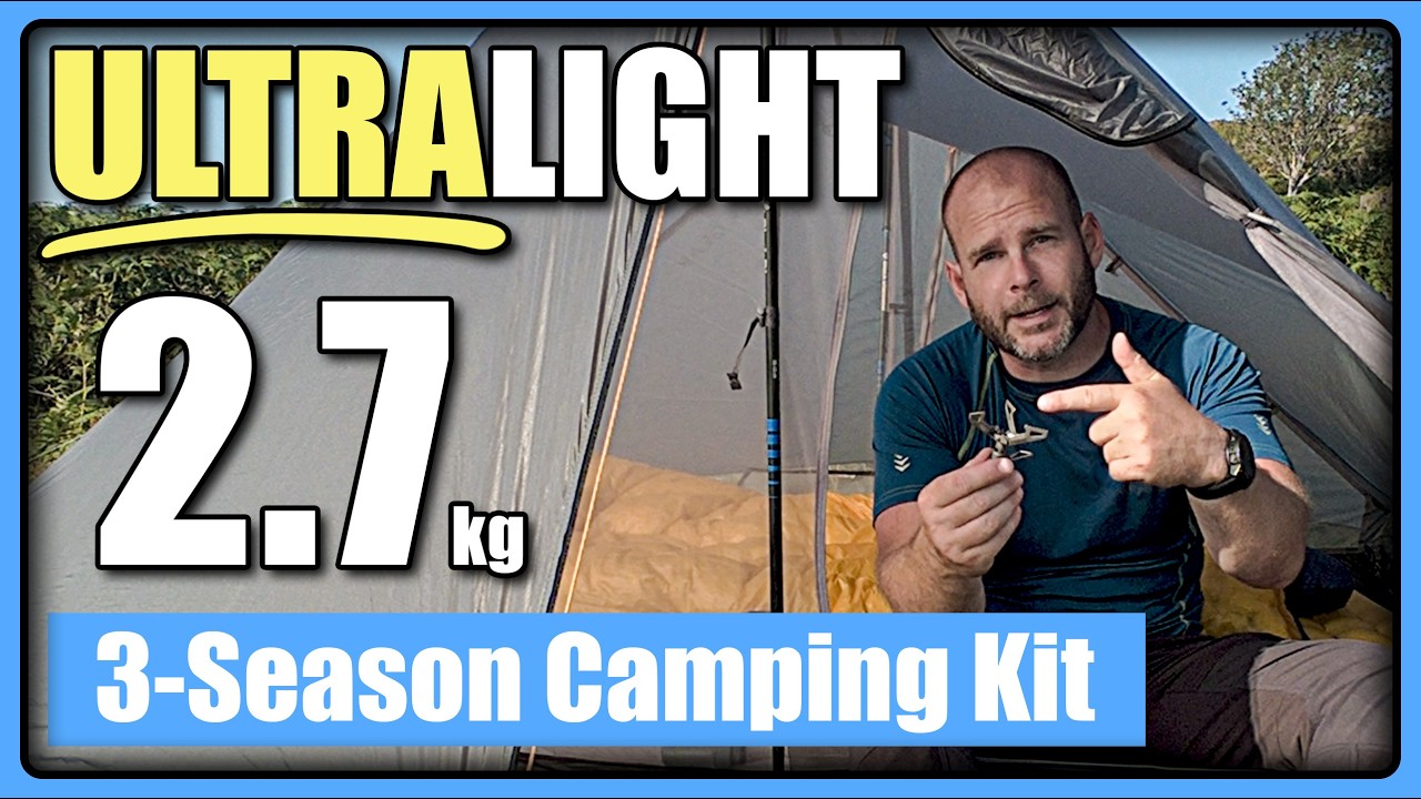 *ULTRALIGHT* 3 Season "Overnighter" Wild Camping Kit | What's In My ...