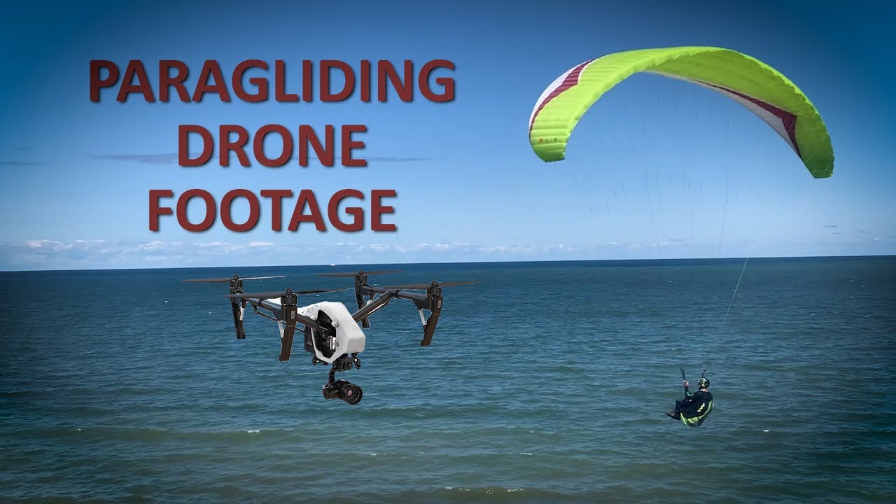 Paragliding, Flying Drones and Speedboats w/ DJI Inspire - YouTube
