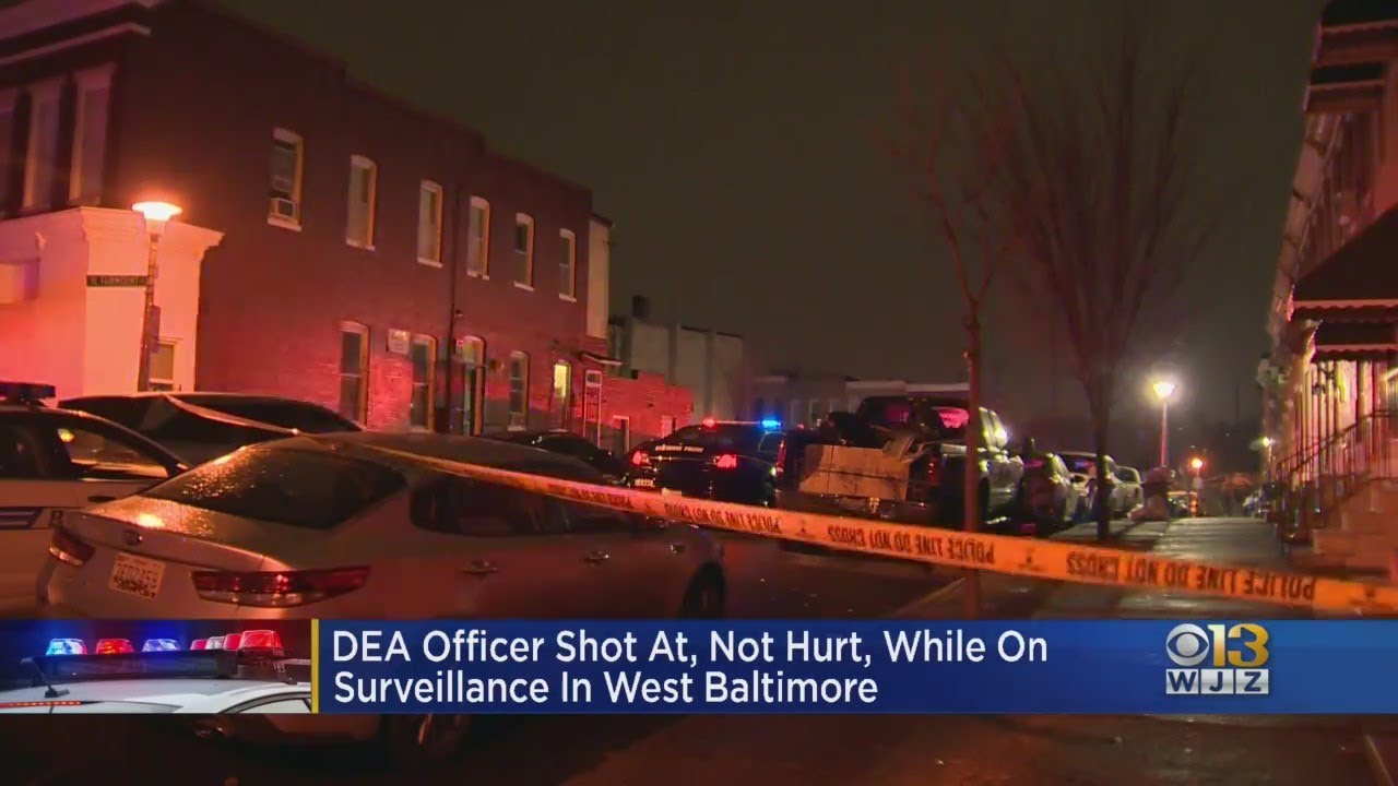 DEA Agent Shot At While Doing Surveillance In West Baltimore - YouTube