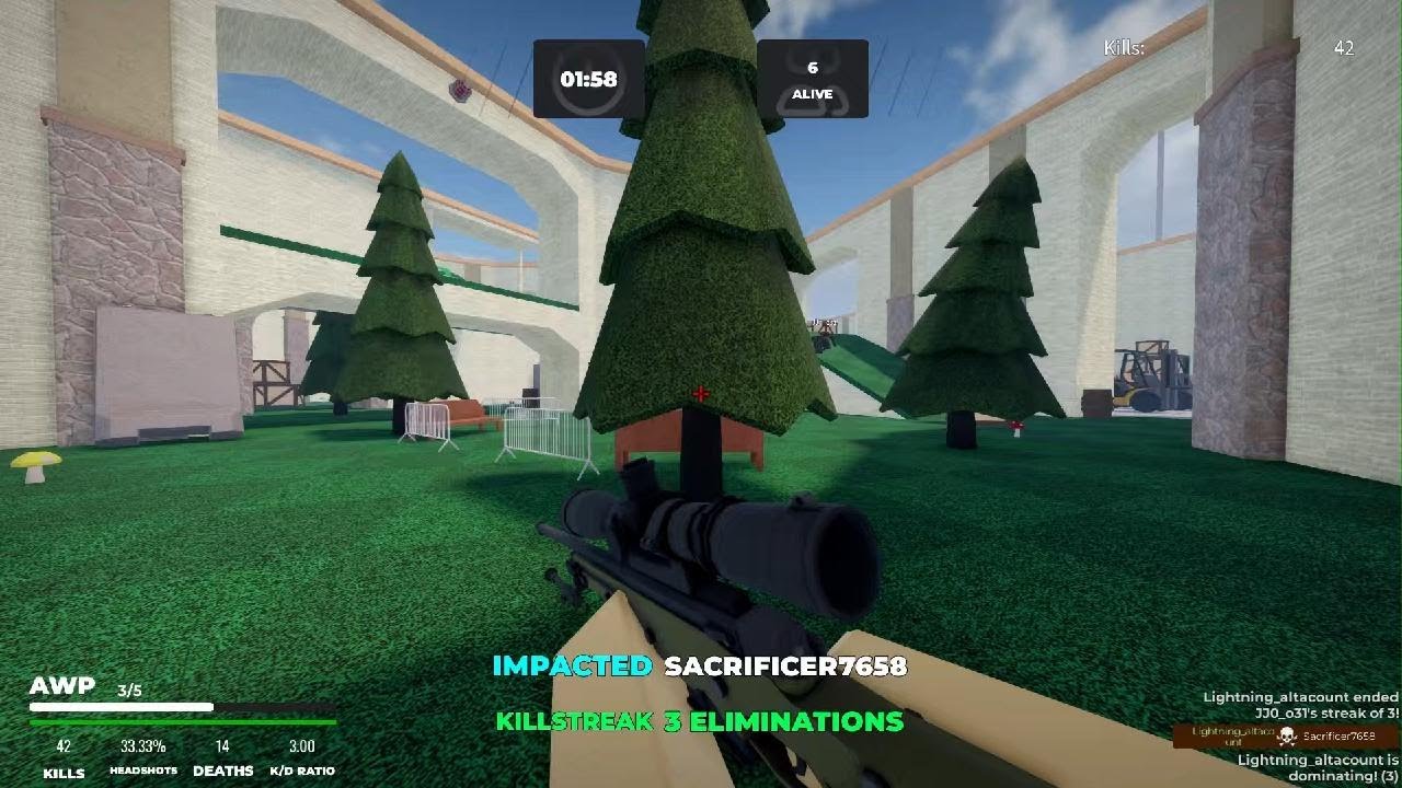 IM NUTS! Roblox: No Scope Arcade - YouTube