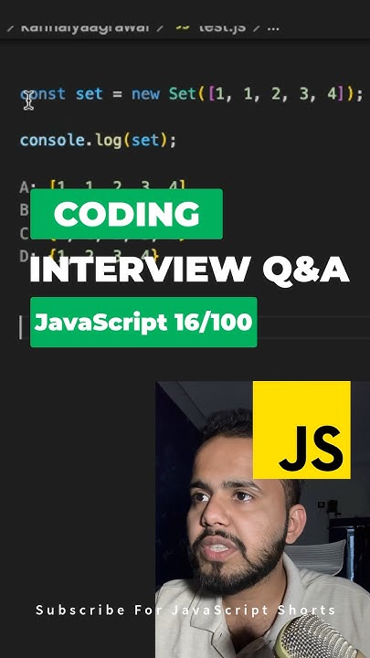 🤔 #javascriptinterviewquestions #javascripttutorial #javascript #jschallenge #javascriptdev ...
