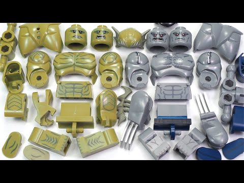 LEGO Hulk | She-Hulk - Abomination | Weapon H Unofficial Lego Big Figures AF350 AF351