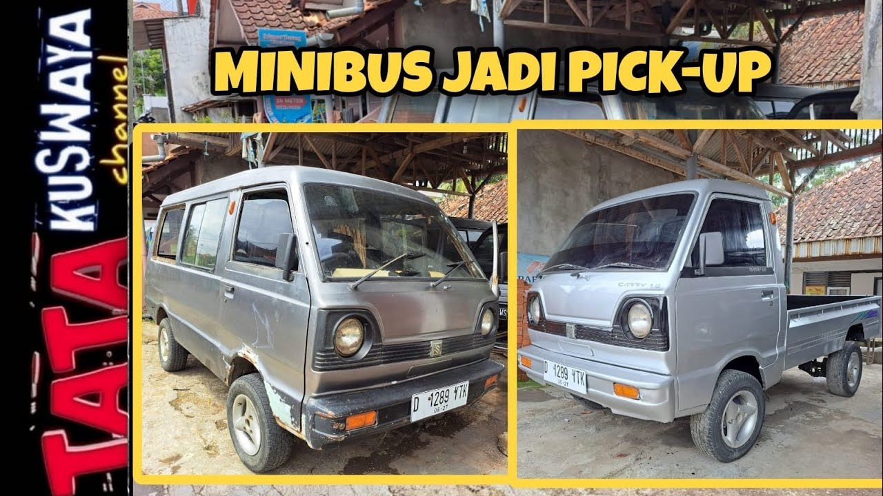 Carry ST-100 Bagong Pick-Up Bekas Mini Bus / Station Wagon - YouTube