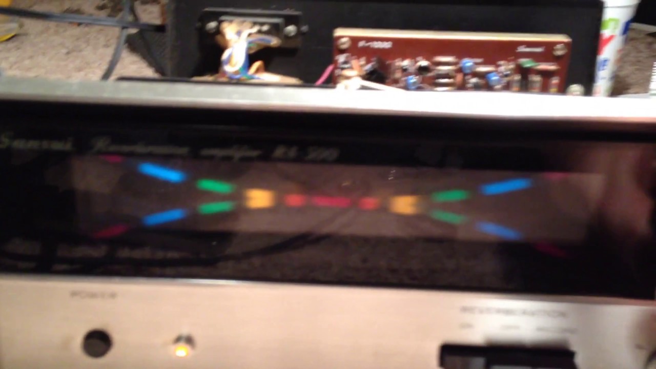 Sansui RA 500 Reverberation Amplifier - YouTube
