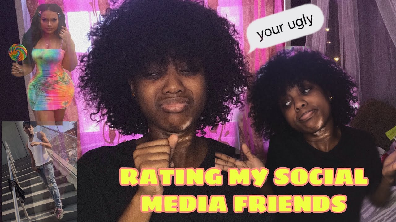 RATING MY SOCIAL MEDIA FRIENDS 1-10 ‼️ - YouTube