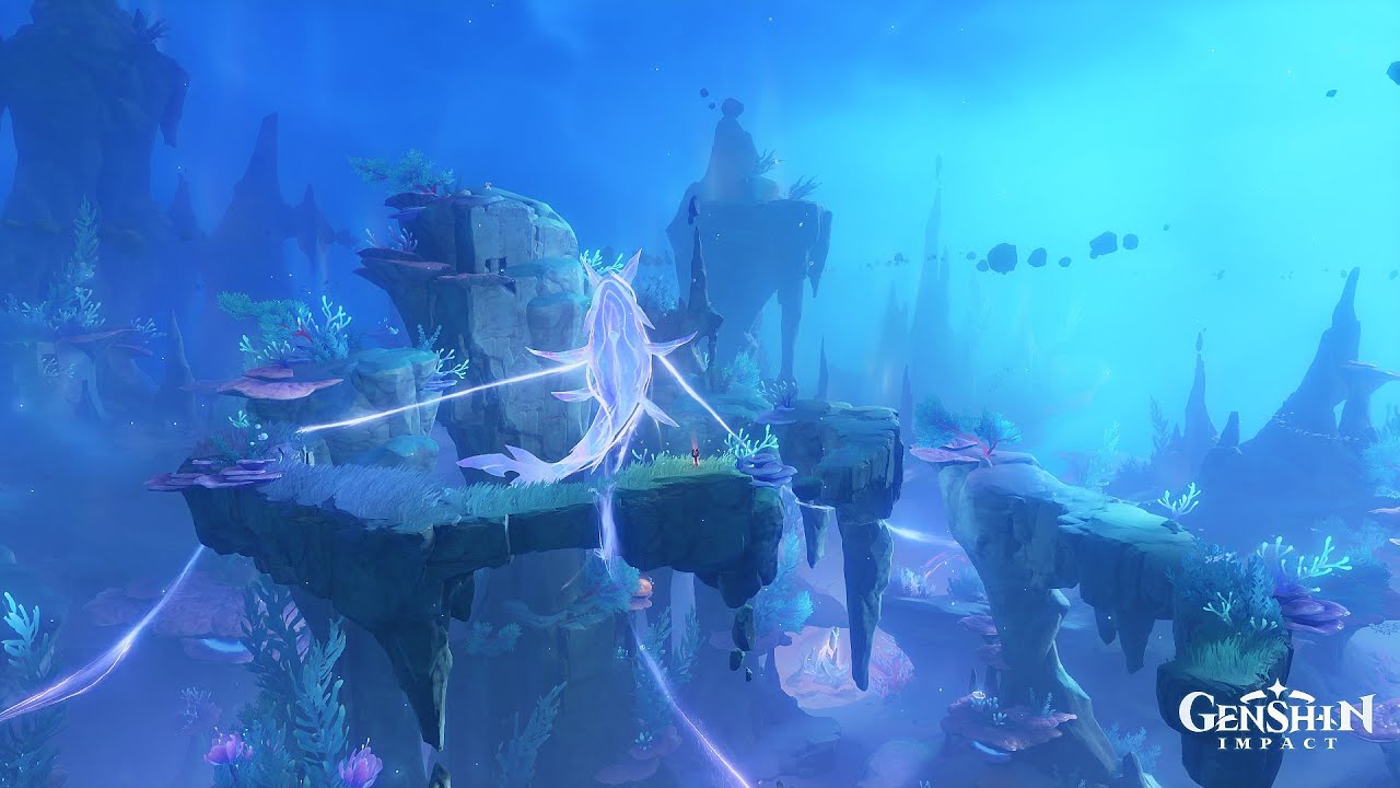 Genshin Impact 4.6 Sea of Bygone Eras First Time Exploration & World Quest - YouTube