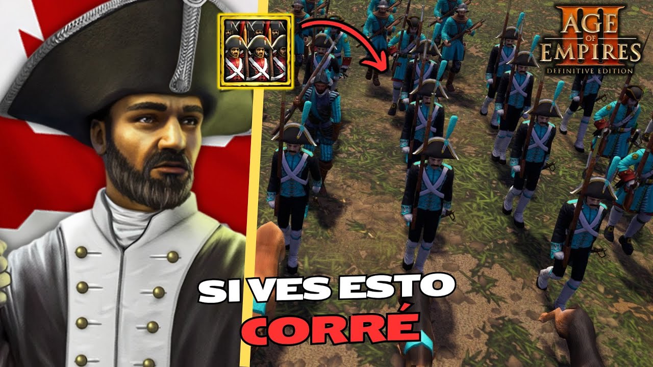 GUARDIA VALONA TREMENDA en el AGE of EMPIRES 3 - YouTube