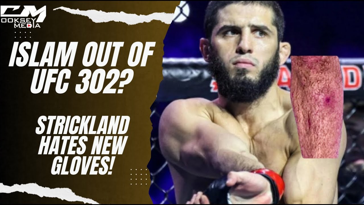 Strickland Destroys New UFC Glove! Islam Staph Infection UFC 302, Diaz ...