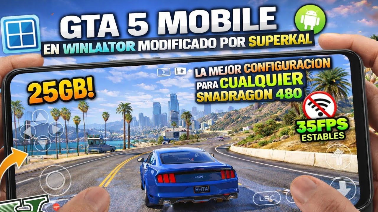 MOTOROLA EDGE PLUS 2023 SD8 GEN 2 GTA V 60 FPS WINLATOR - YouTube