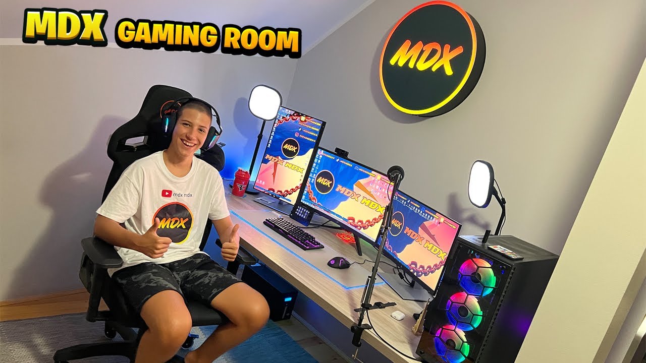 Moj insane GAMING ROOM🤩 - YouTube