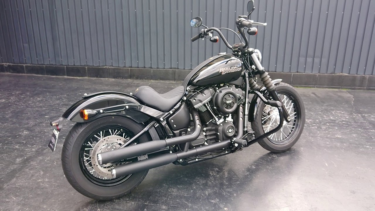 HD StreetBOB FXBB TRIJYA custom softail - YouTube