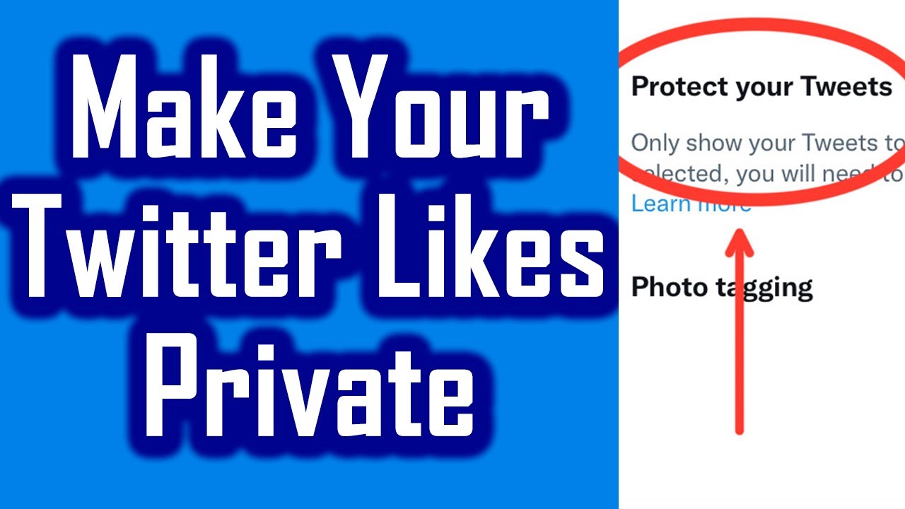 How To Make Your Twitter Likes Private! (NEW) - YouTube
