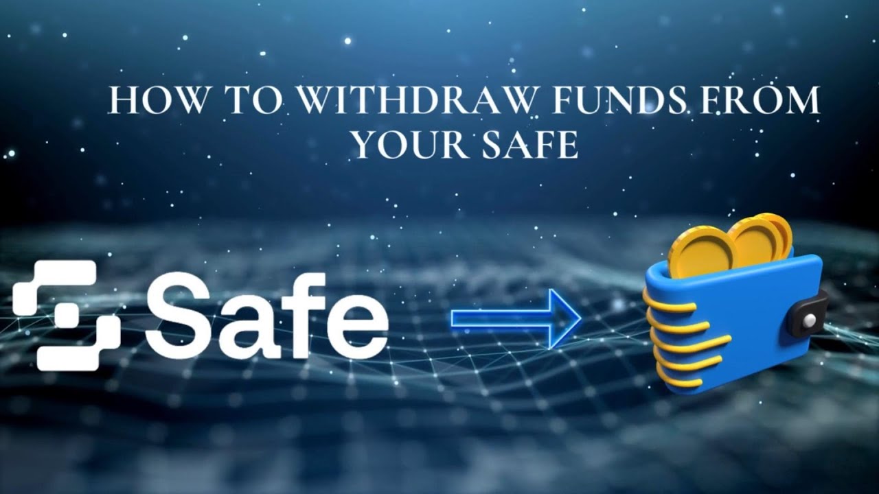 How to withdraw/send funds out of your SAFE account - YouTube