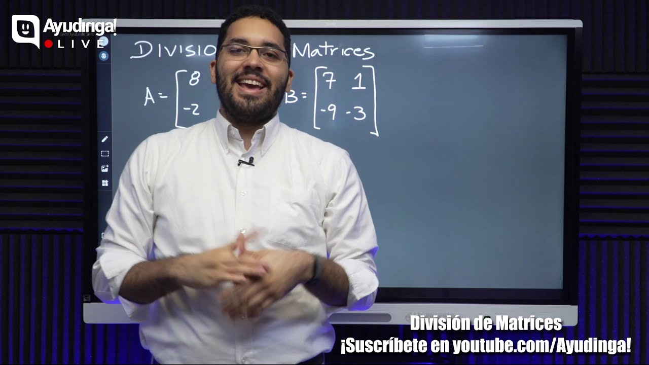 Division de Matrices | Ejemplos (Parte II) - YouTube