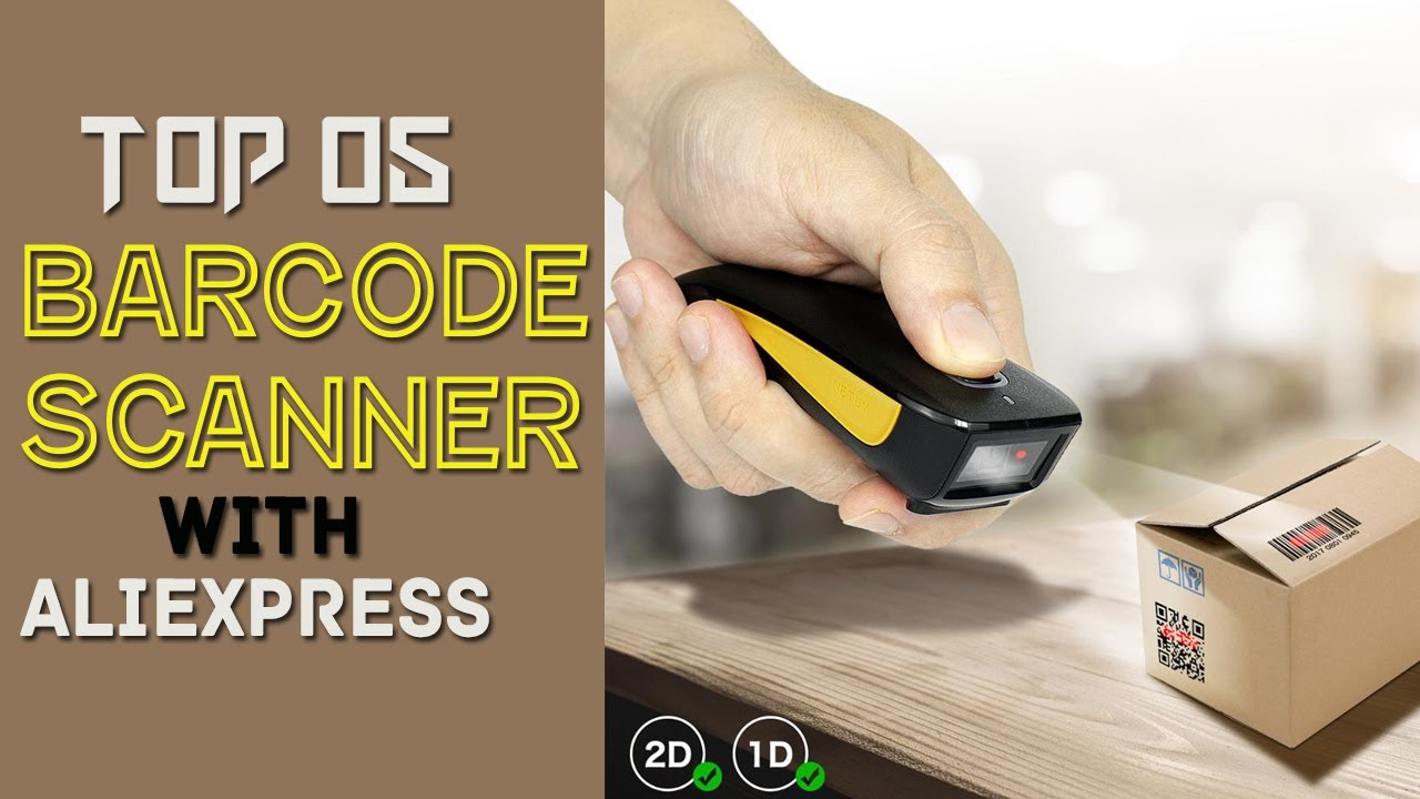 Top 05 Best Barcode Scanner from Aliexpress || Gadget Express - YouTube