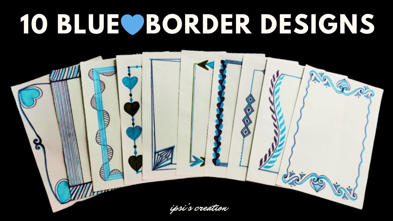 Blue Borders