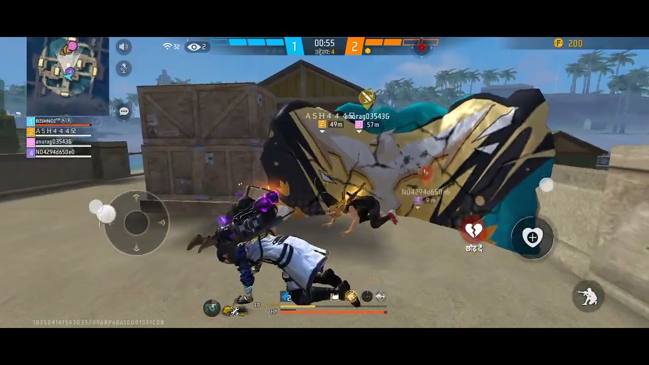 Free Fire || CS Rank || 4v4 || - YouTube