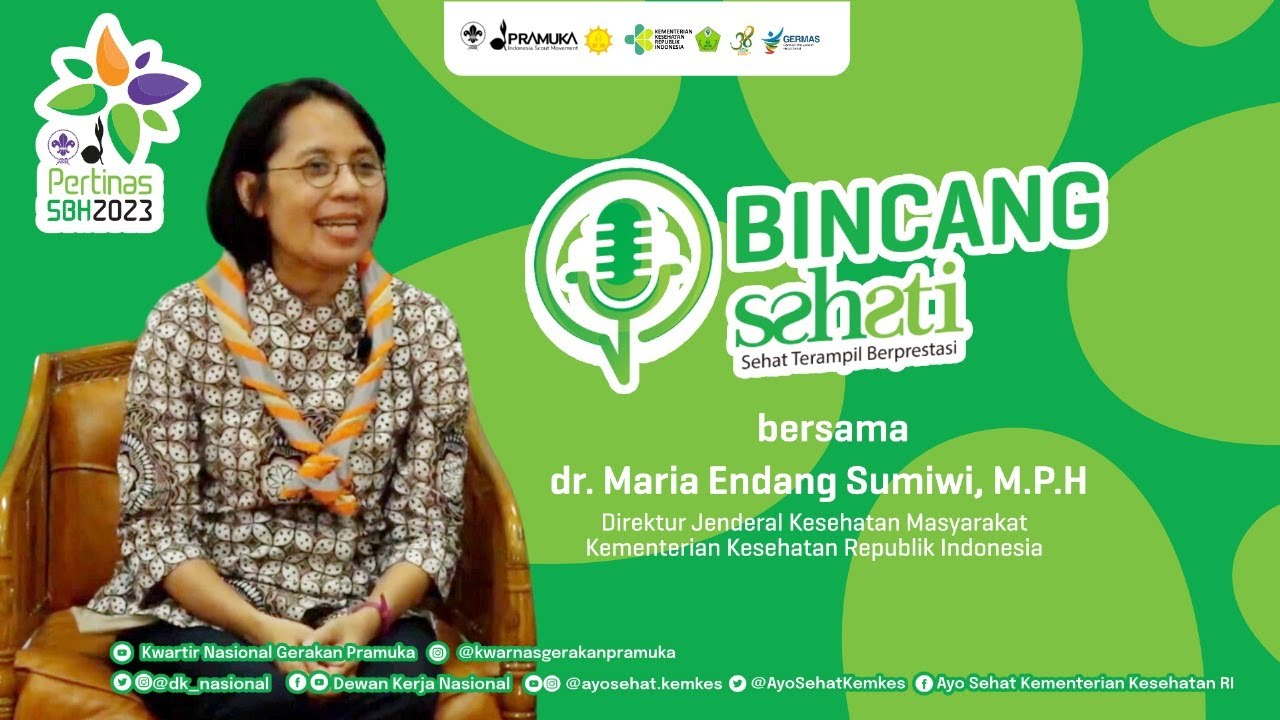 BINCANG SEHATI BERSAMA DIRJEN KESMAS KEMENKES RI dr. MARIA ENDANG ...