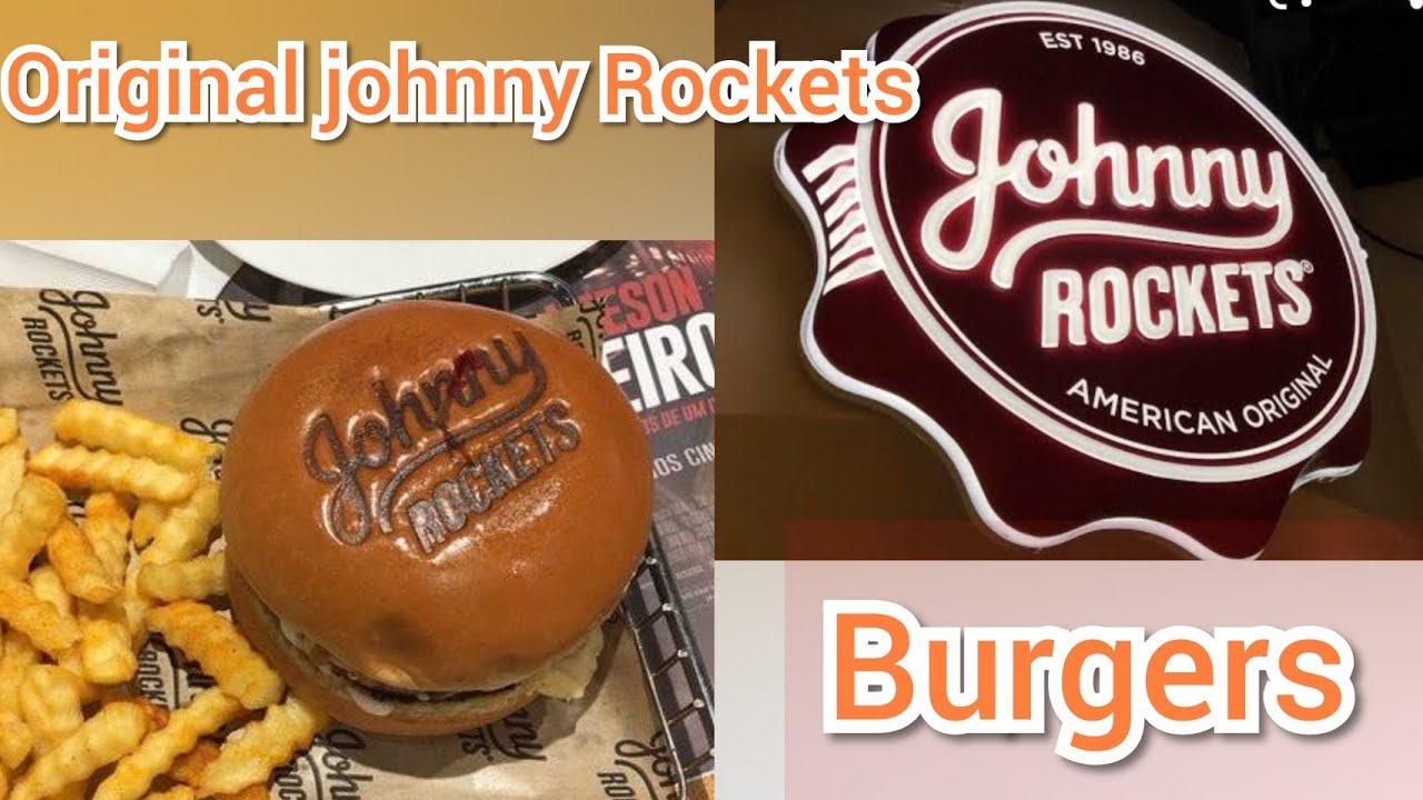 Original Johnny Rockets Burgers #heerbeautycafe #JohnnyRockets - YouTube