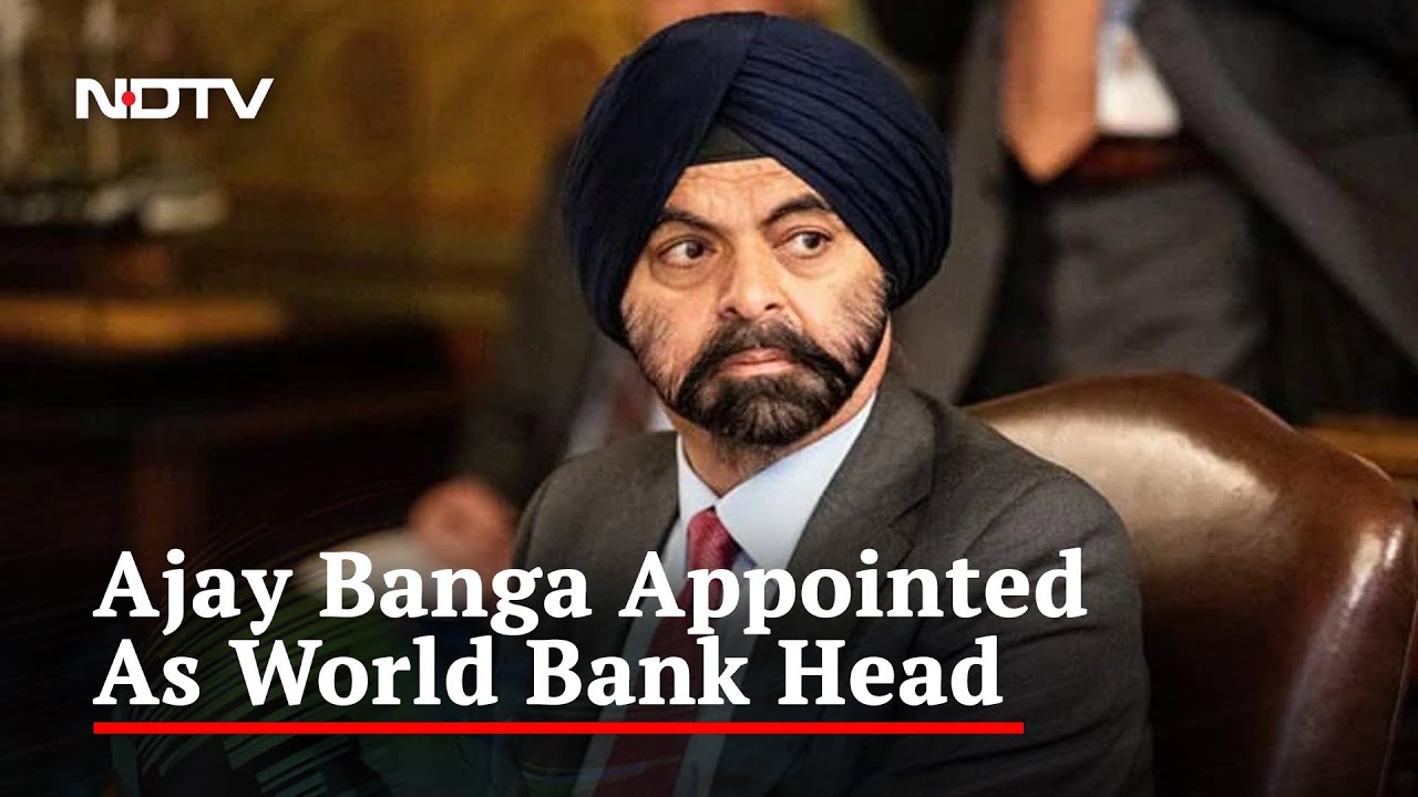 Indian-Origin Ajay Banga Confirmed As Next World Bank President - YouTube