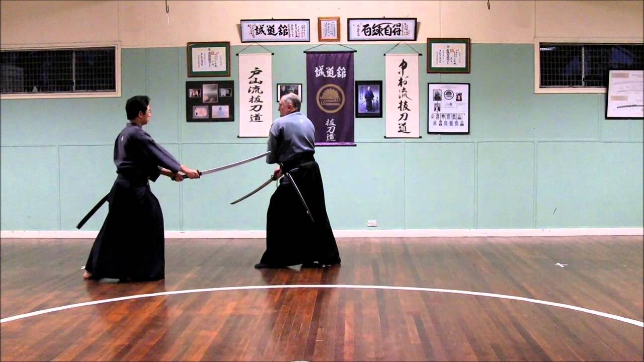 Nakamura ryu kumitachi kata 1-7 "The Spirit Of The Sword" - YouTube